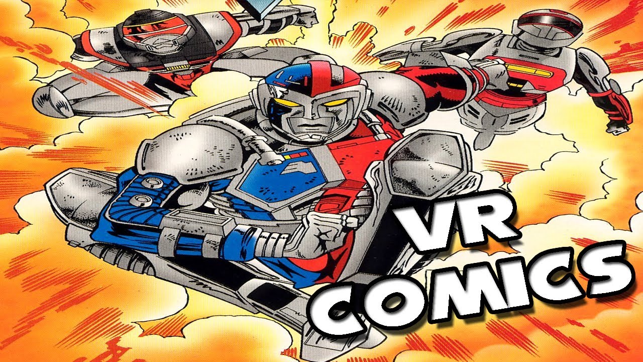 VR Troopers Comic Book Volume 1 - YouTube