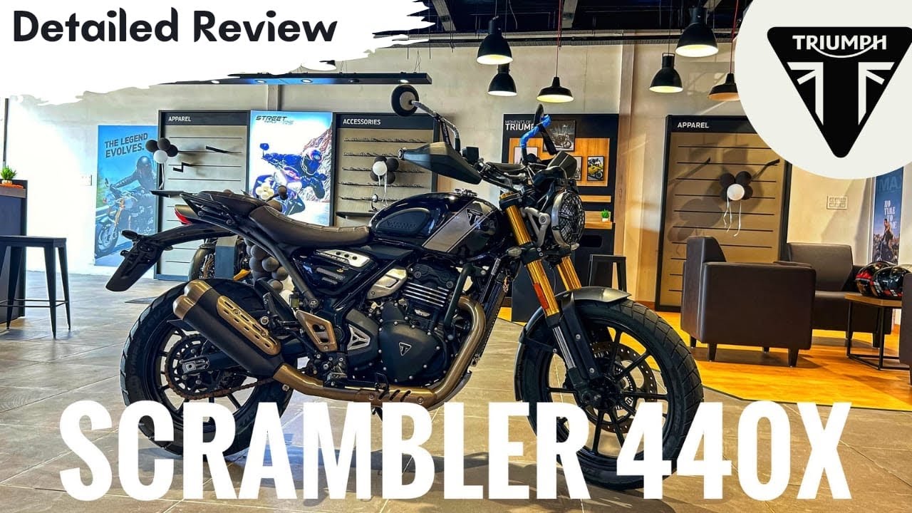 Triumph scrambler 440X Review || Scambler 440X Detailed Review || Price ...