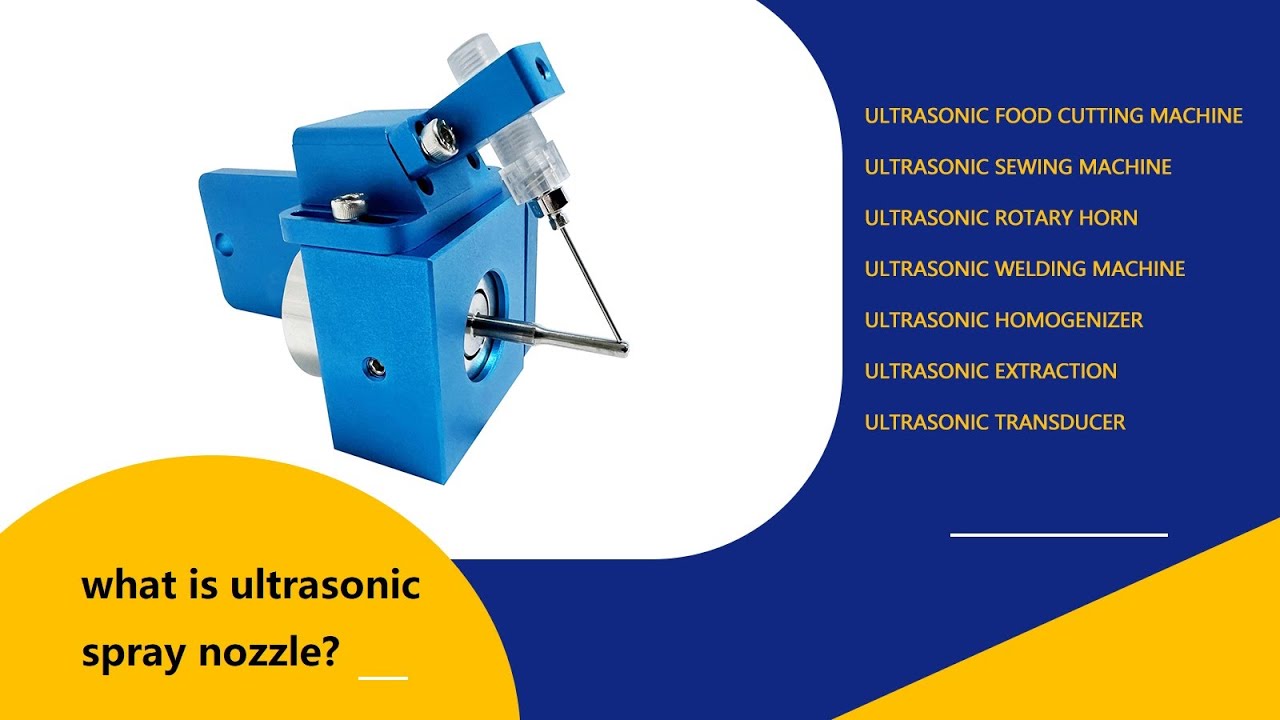 40Khz ultrasonic spray nozzles - YouTube