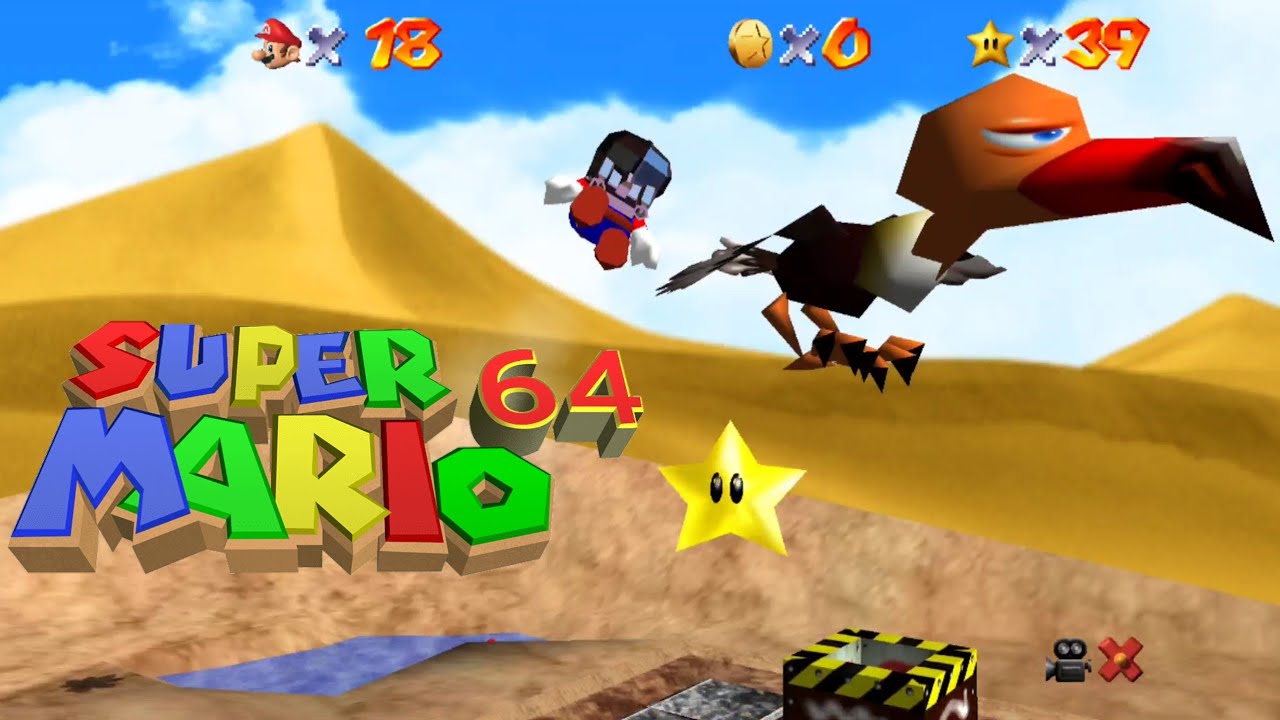Super Mario Mandalorian 64 Mod HD Textures Full Screen 16:9 Shifting ...