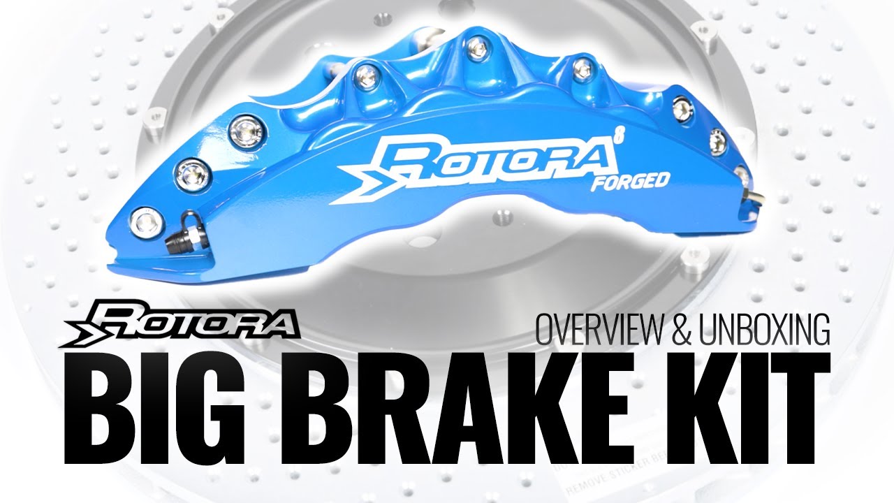 Rotora BIG BRAKE KIT for the 2021-2023 F-150! - Overview and Unboxing - YouTube