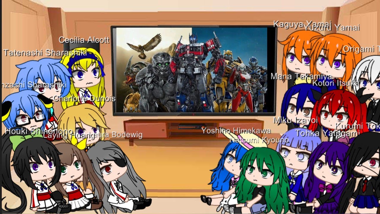 ||Gacha Life|| Date a Live/Infinite Stratos girls react to Ichika ...