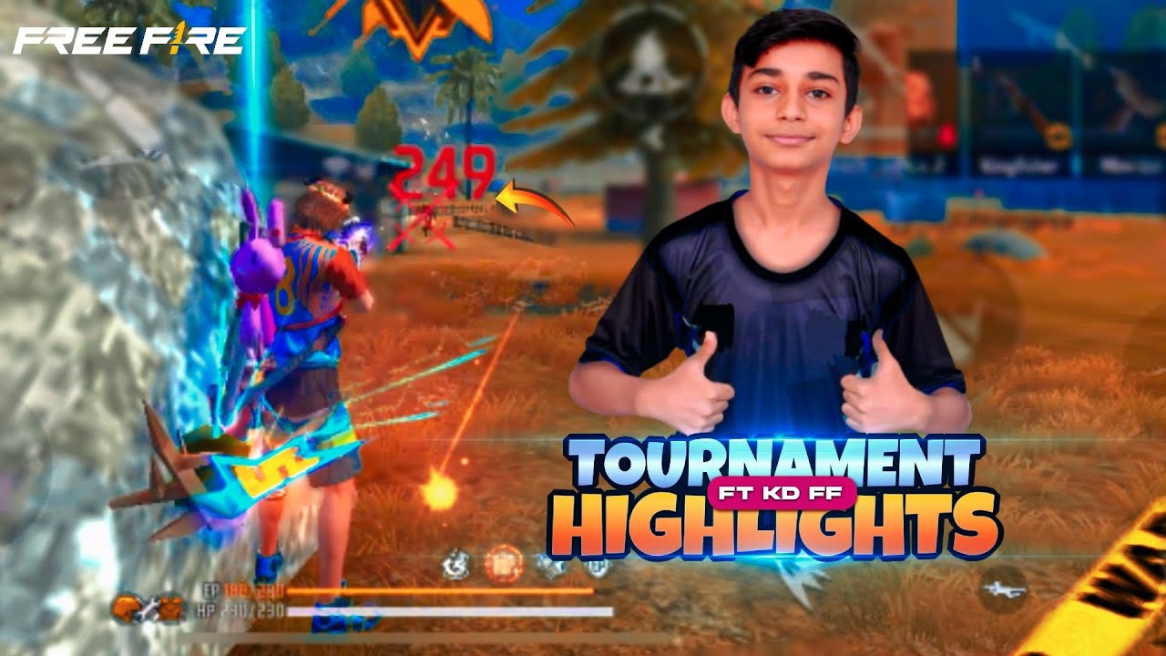 TOURNAMENT HIGHLIGHTS || FT KD FF || TEAM HIND - YouTube