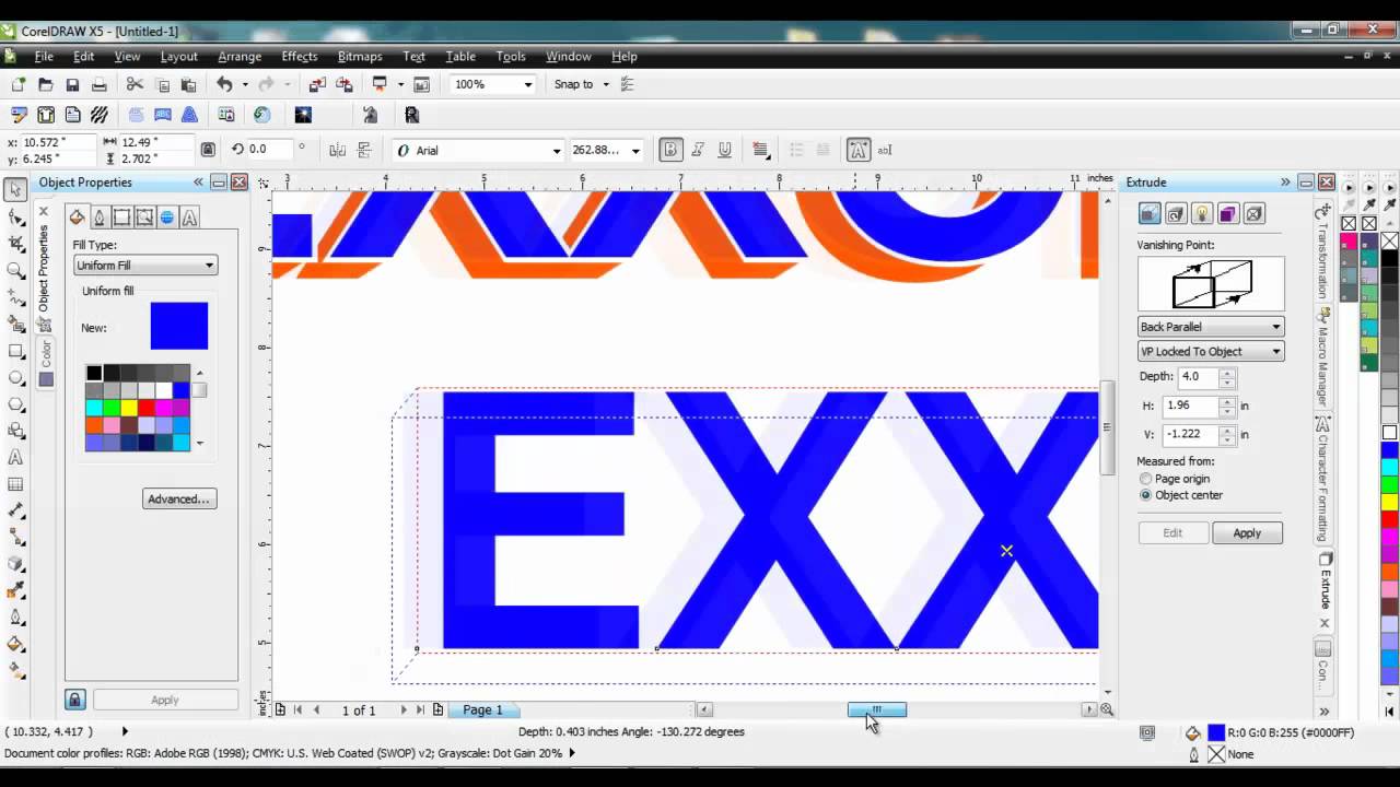 Extrude and Contour tools - YouTube
