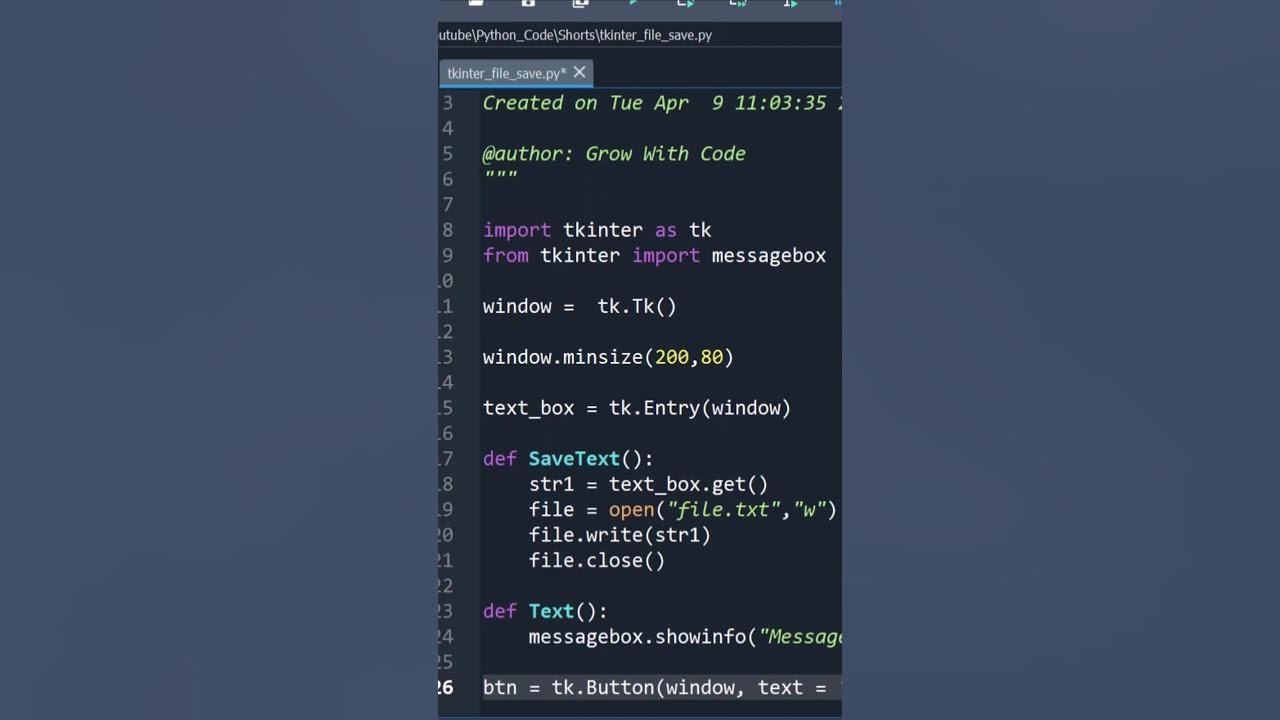 How to Write Text in Notepad Using Python - YouTube