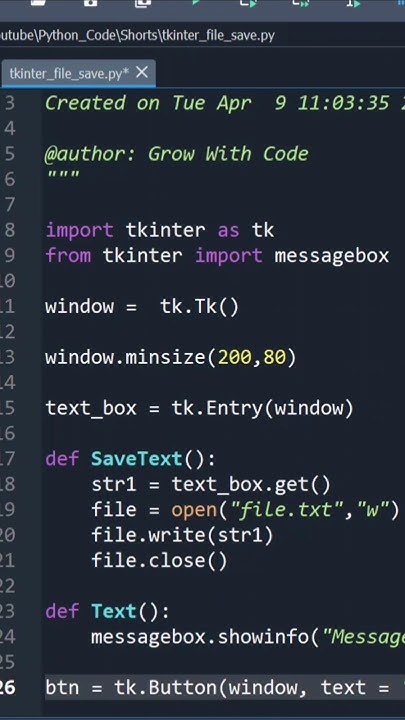 How to Write Text in Notepad Using Python - YouTube