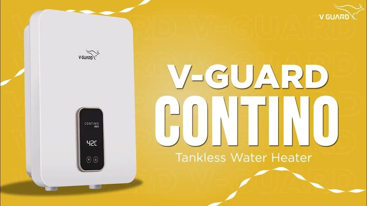 V-Guard Contino Tankless Water Heaters - YouTube