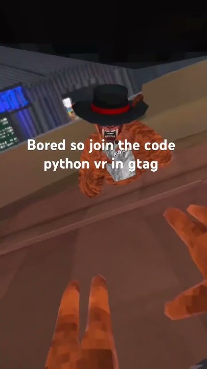 Python vr join that - YouTube