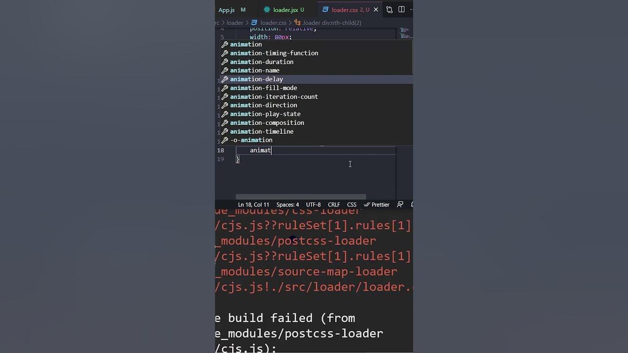 Css Animated Loader Speed Code Shorts Css Cssanimationtutorial Cssloader Cssanimation Youtube