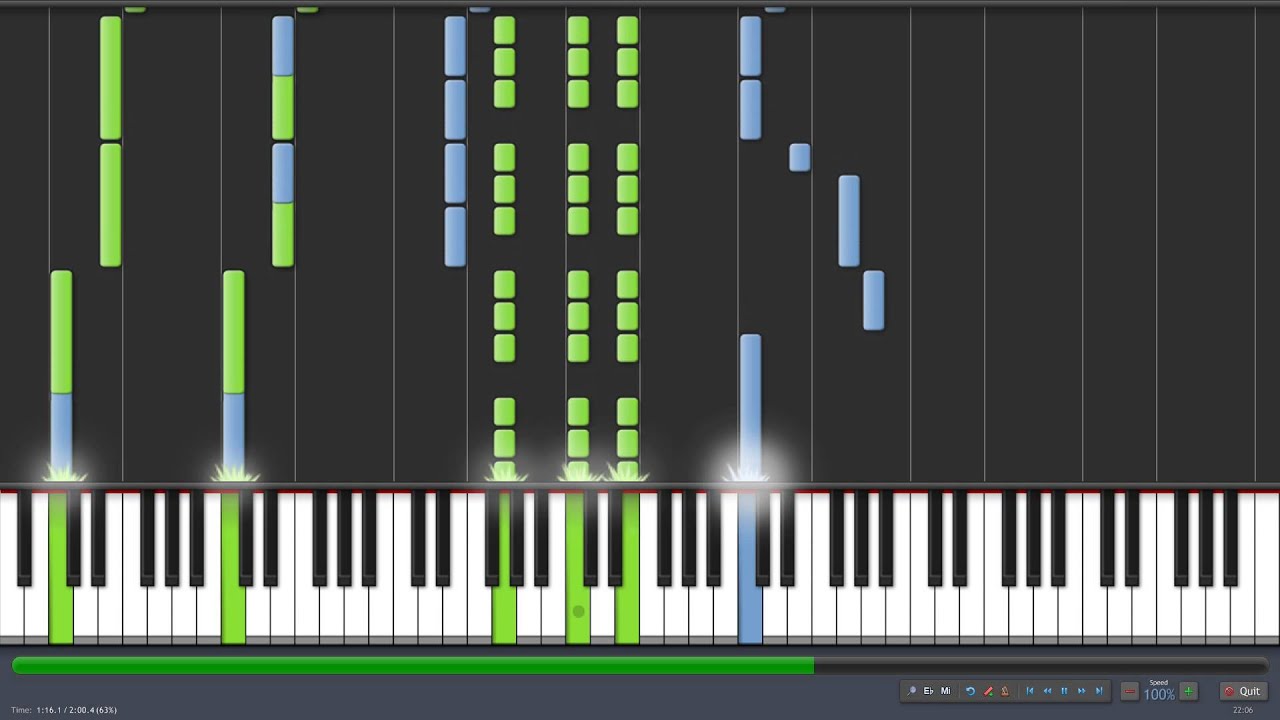 Synthesia - Adios Scout [Dos Pianos| V1.0 - SELP] - YouTube