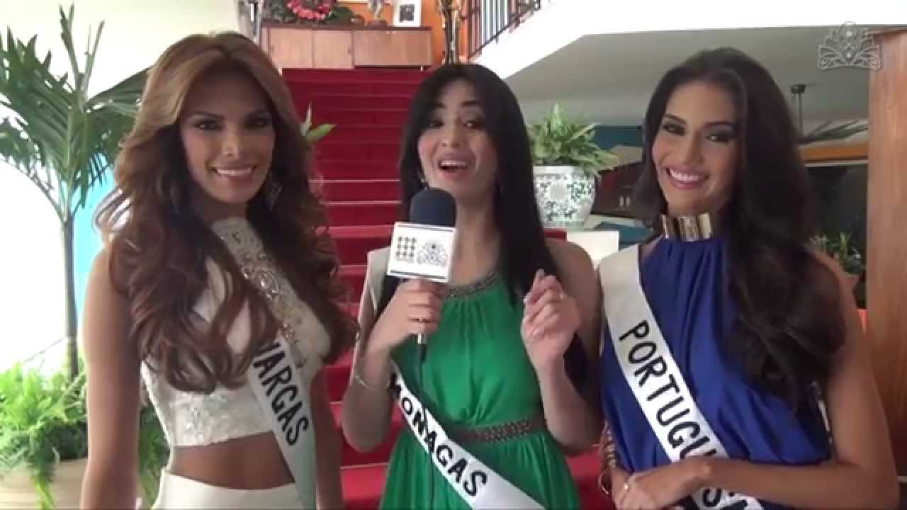 Miss Monagas, Miss Portuguesa y Miss Vargas en la Entrevista con el ...