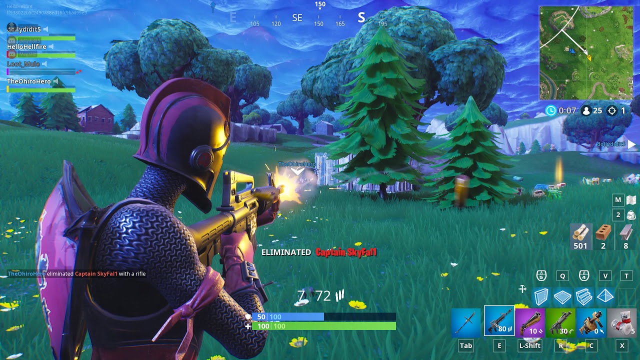 Fortnite: Double Kill | Shot with GeForce - YouTube
