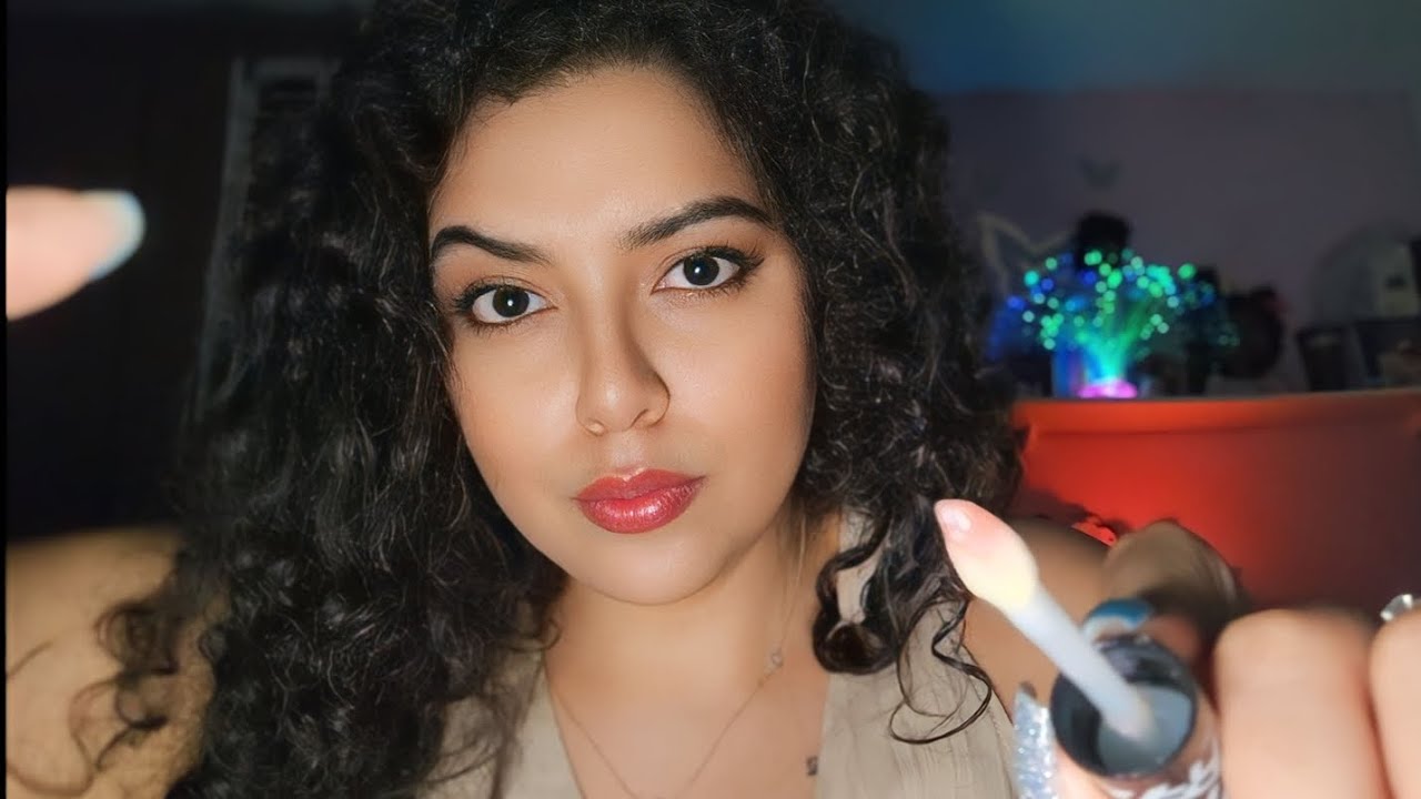 ASMR Você DORME e eu vou te maquiando e conversando - YouTube