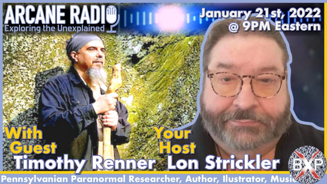 Phantoms & Monsters Radio | Timothy Renner - PA Paranormal Researcher ...