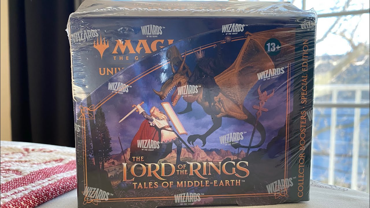 MTG LOTR Holiday Collector Booster Special Edition Box Break - YouTube
