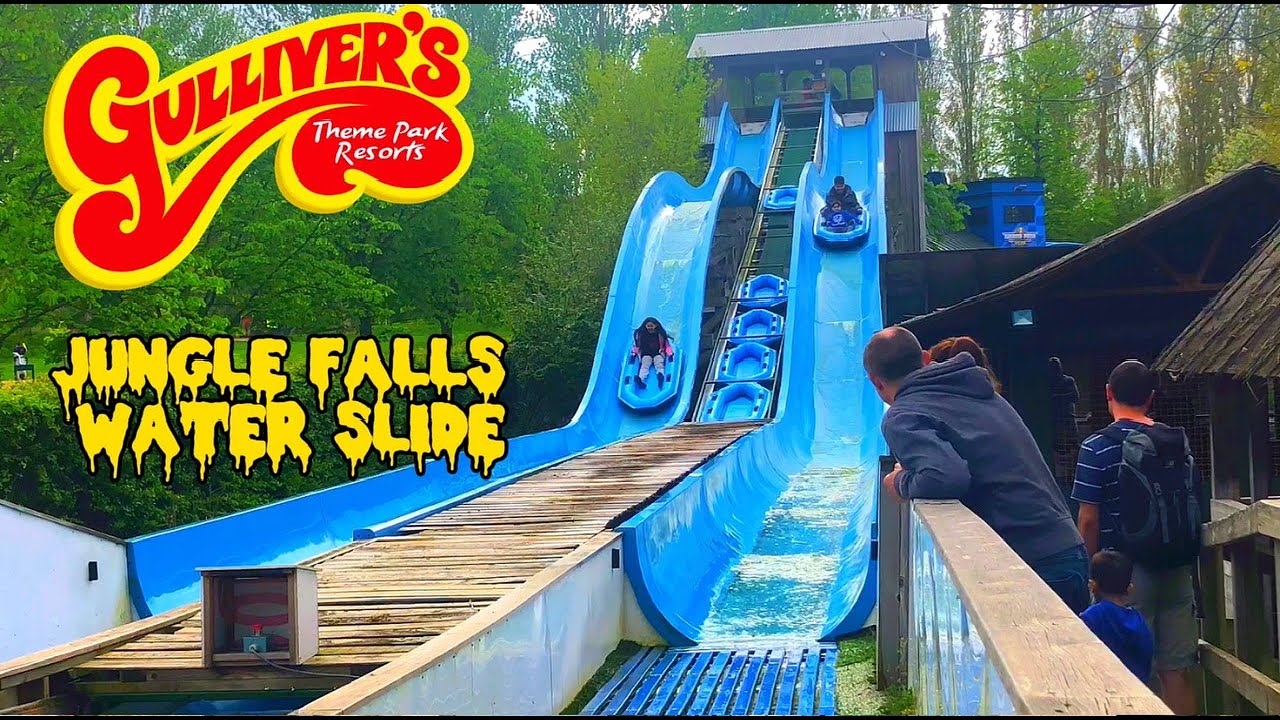 Ride On Jungle Falls Water Slide Gulliver's Land Theme Park Milton ...