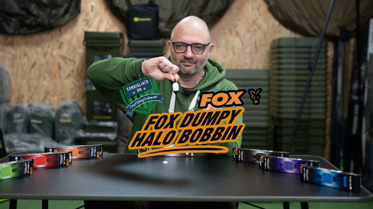 Fox Dumpy Halo Bobbin | Consigliato da Carpfishingonline 250 - YouTube