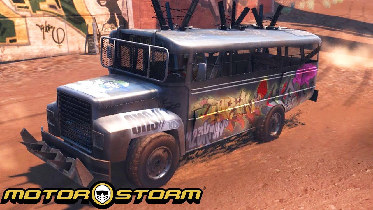 MotorStorm [PS3] Big Rig Gameplay (Atlas Arizona) - YouTube