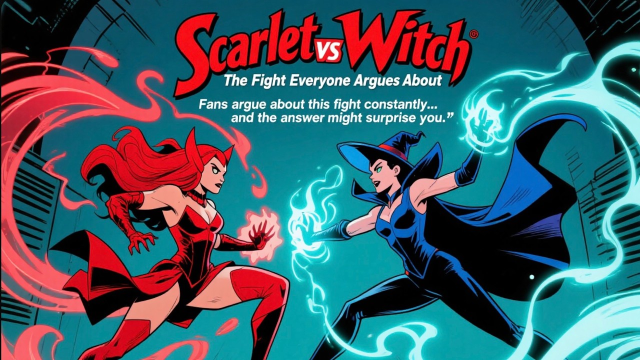 Scarlet Witch vs Zatanna The Fight Everyone Argue - YouTube