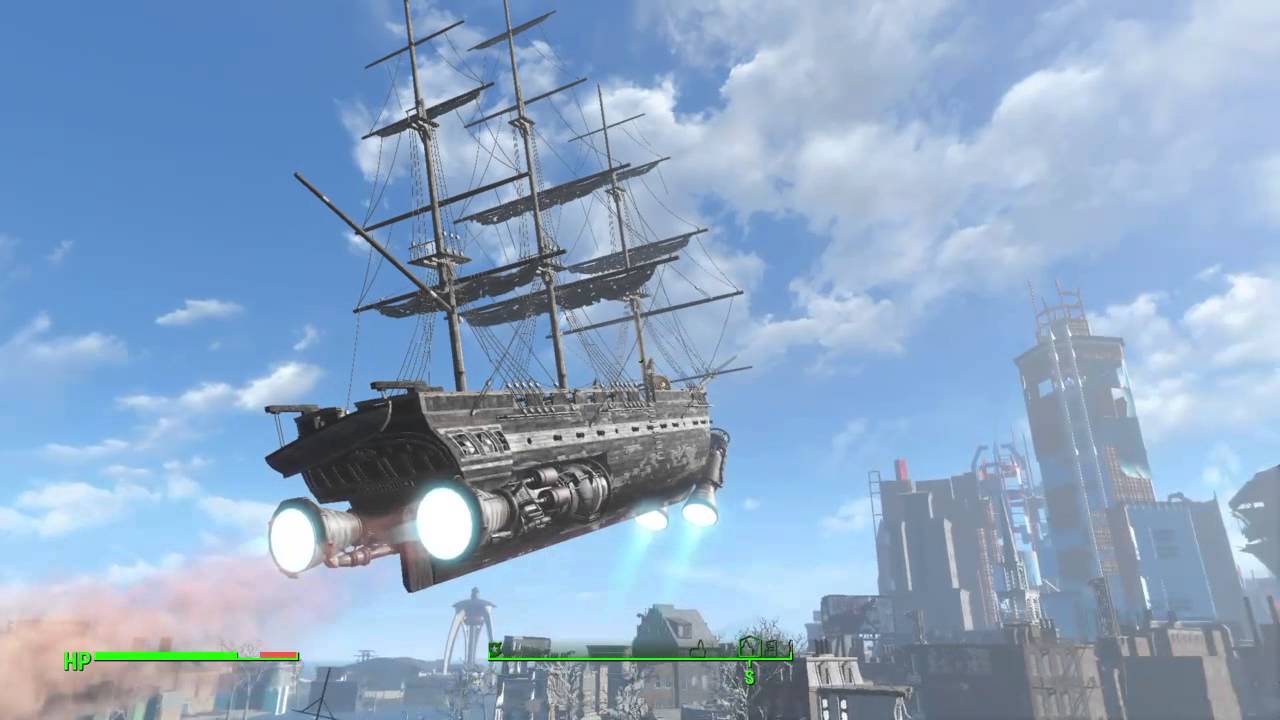 Last Voyage of the U.S.S. Constitution (Fallout 4) - YouTube