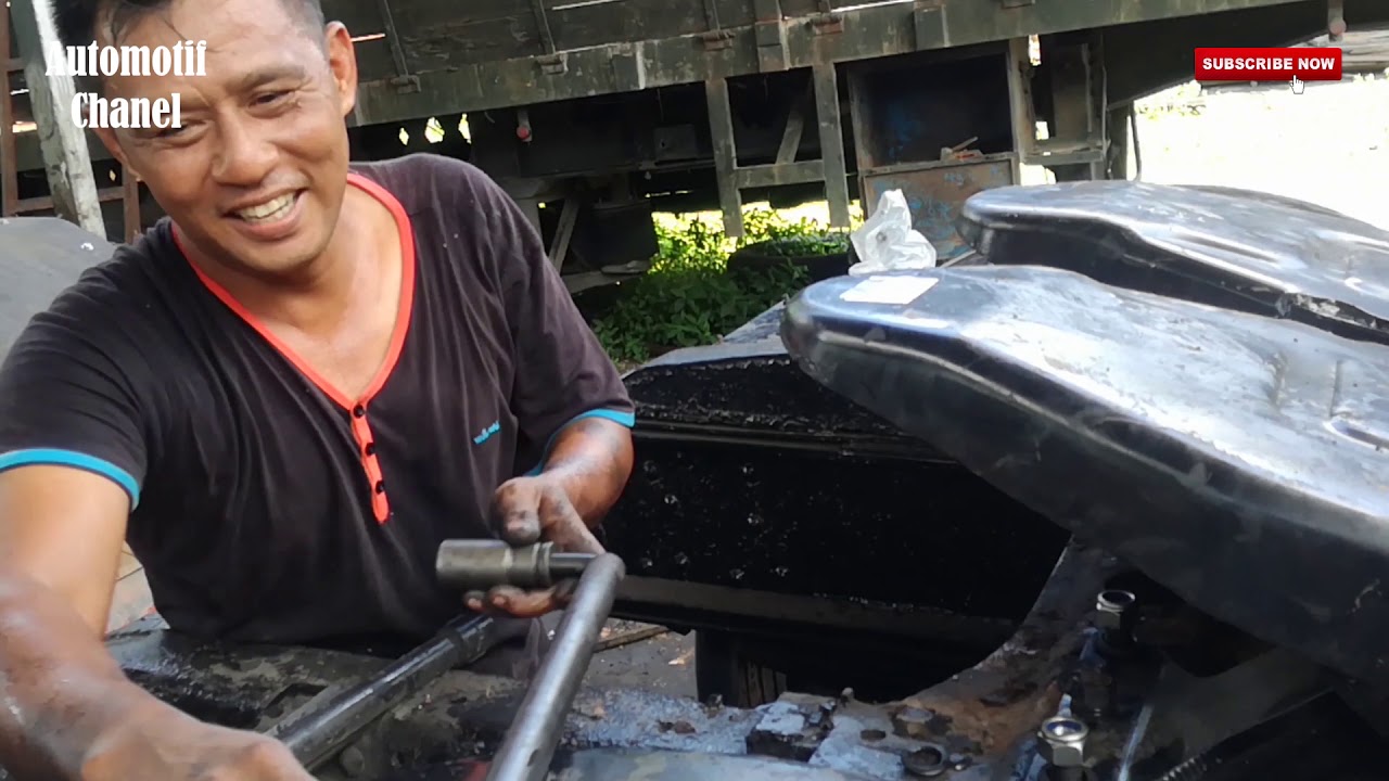 Ganti mopun/fifth wheel lori trela fuso bag (2) #Automotif Chanel - YouTube
