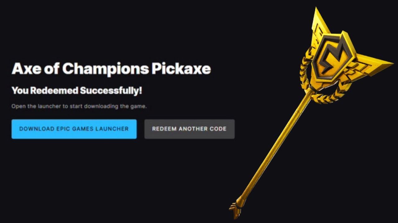HOW TO REDEEM CODE FNCS PICKAXE FORTNITE 2025 for free how to get the ...