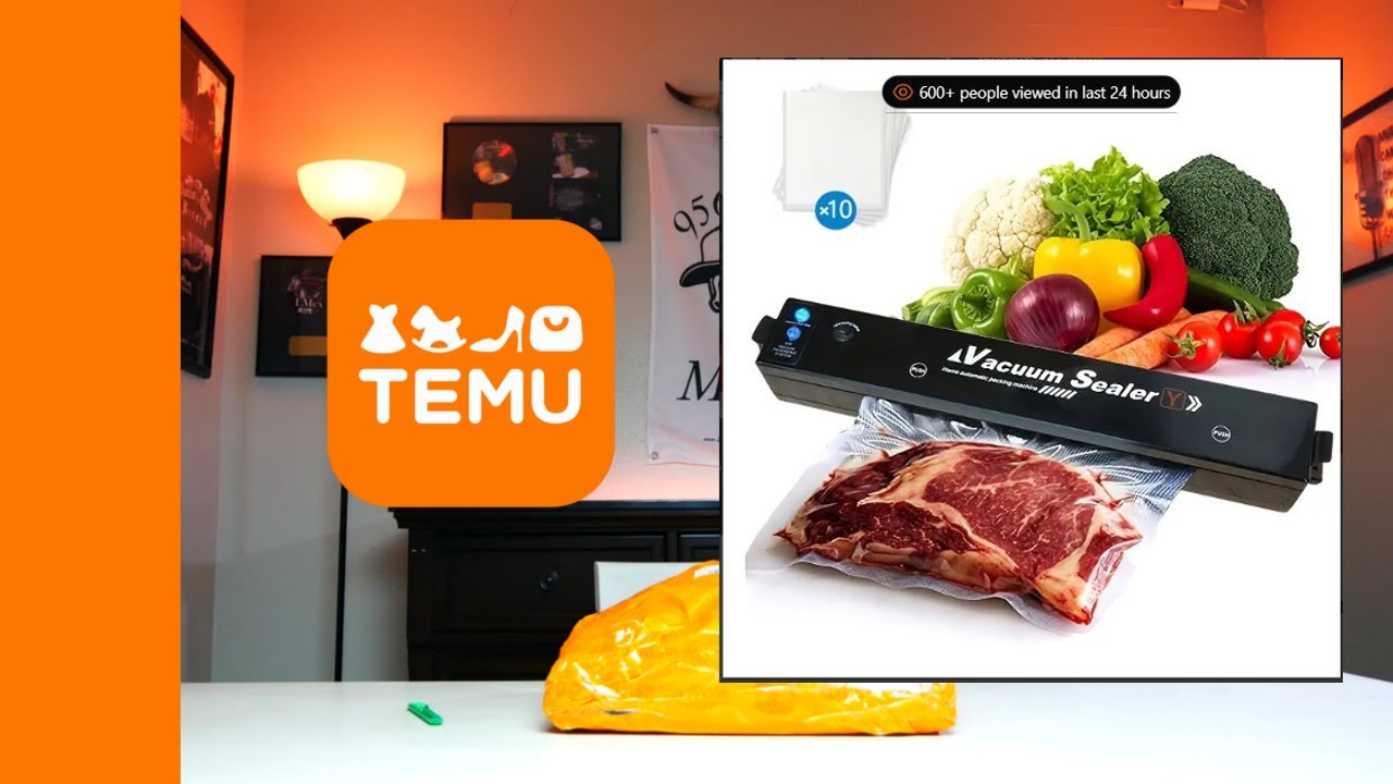 Temu Vacuum Sealer - YouTube