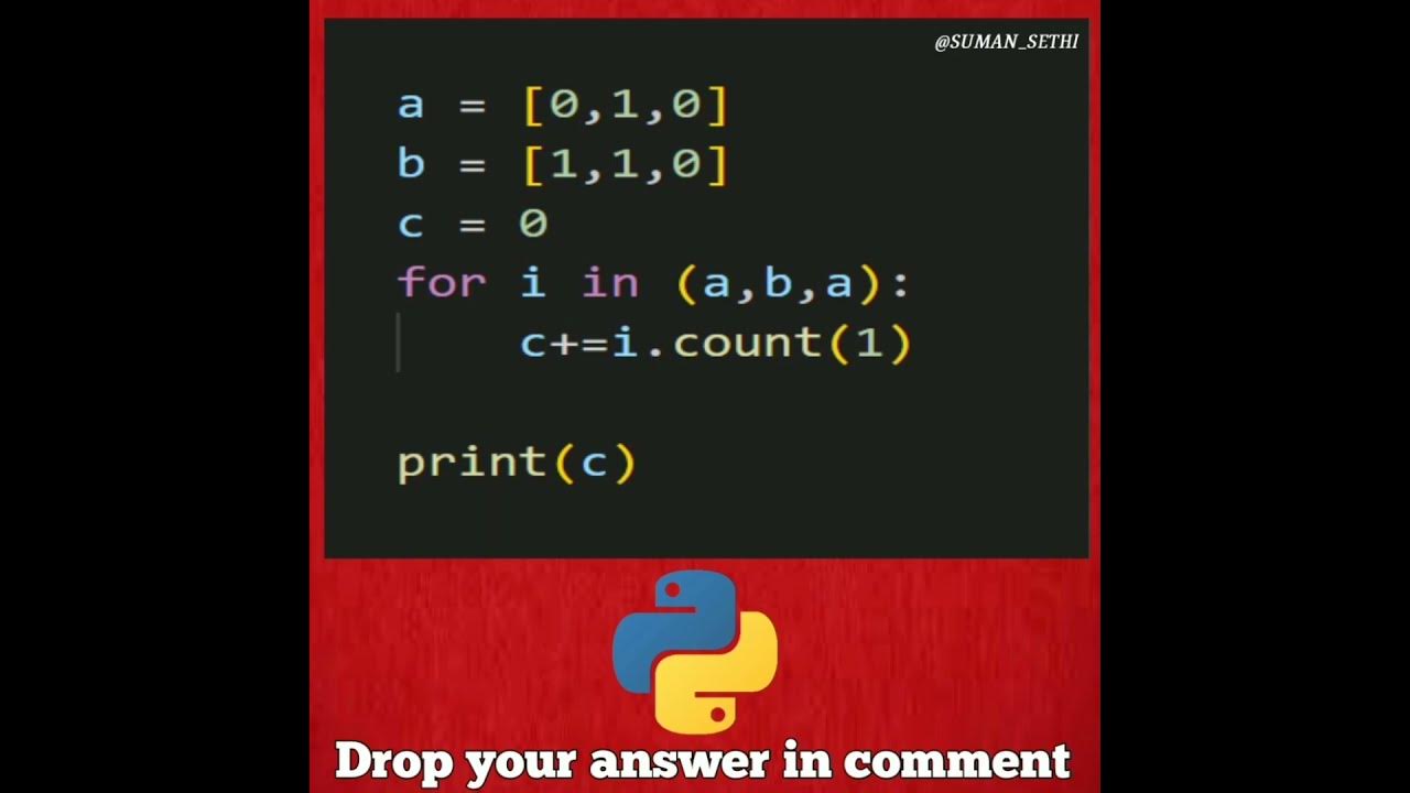 Python Pythonprogramming Coding Codinginterview Interview