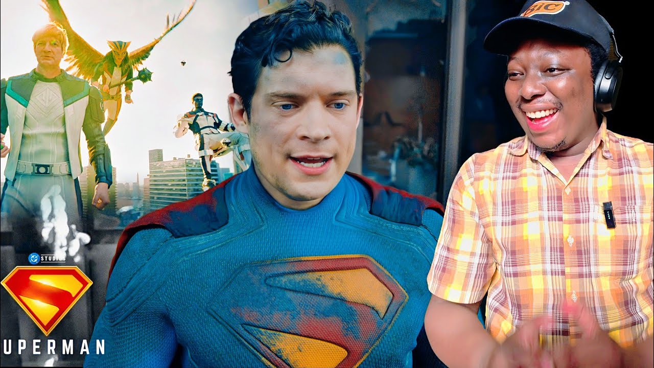 JAMES GUNN IS COOKING | SUPERMAN OFFICIAL TRAILER REACTION | Man Of ...