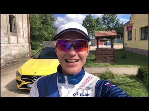 On the shooting range with Danka Bartekova