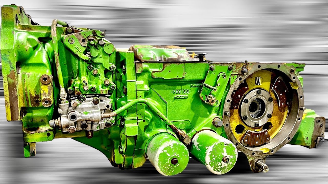 John Deere 4440 PowerShift Transmission - YouTube