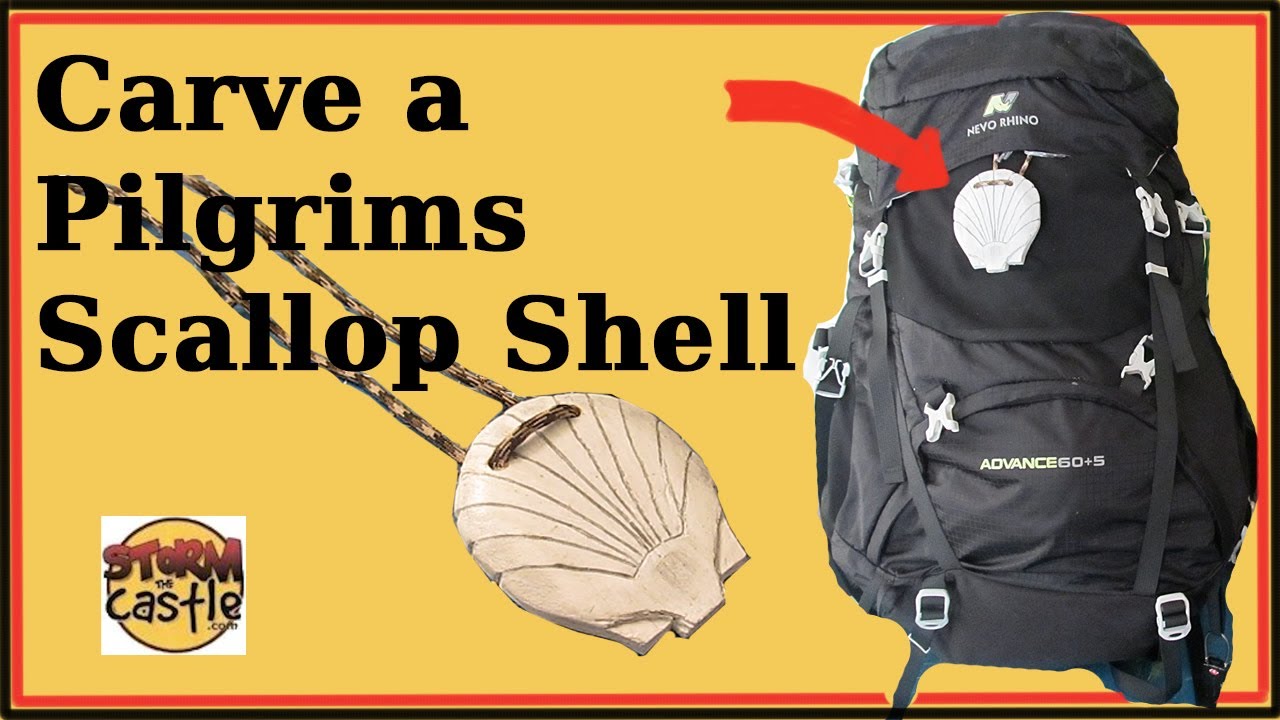 Carve a Pilgrimage Scallop Shell for the Camino de Santiago - YouTube