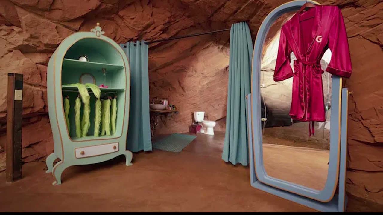 The Grinch's cave available for bookings - YouTube