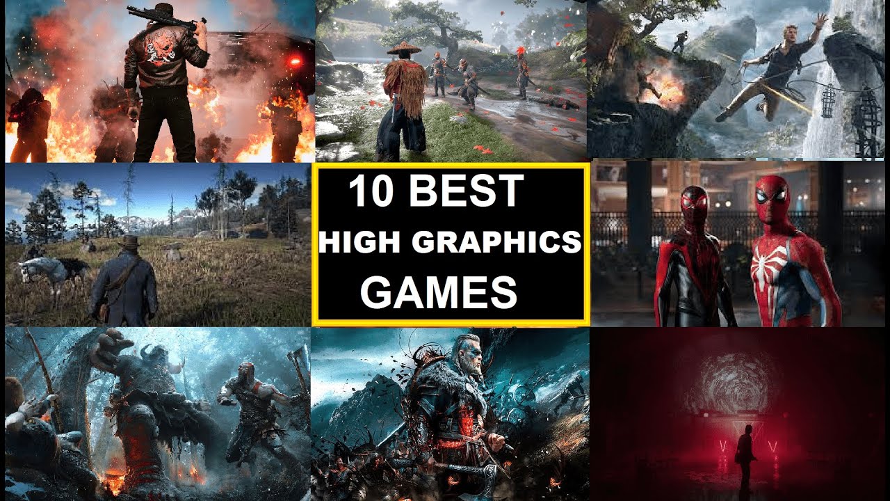 Top 10 Most Realistic and Very High Graphic Games In The World | Most ...