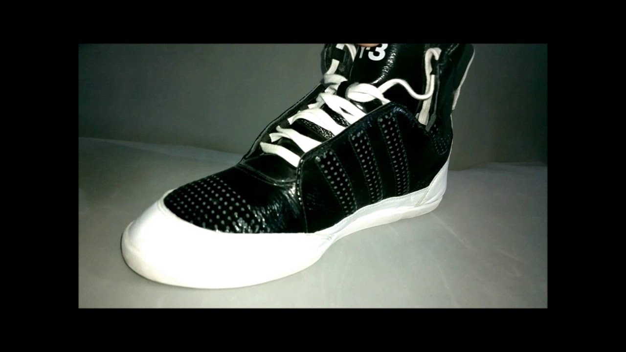 Tenis Adidas Y-3 Honja High By Yohji Yamamoto - YouTube