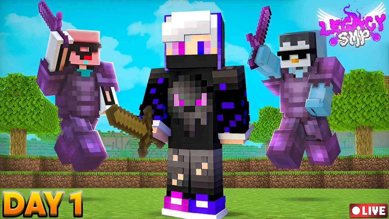 I Joined Legacy SMP🤯Season 1... - YouTube