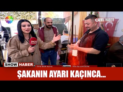 Arkadaştan alevli şaka!