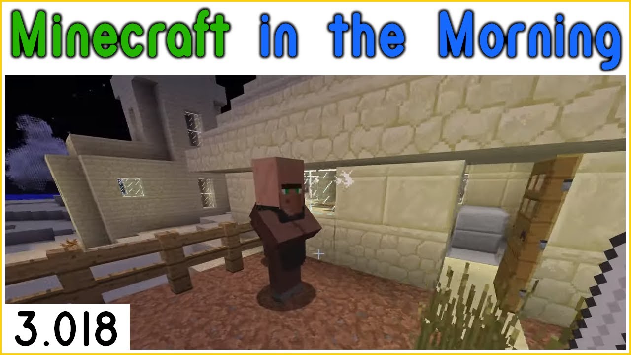 Minecraft in the Morning 3.018 Villages ASMR - YouTube