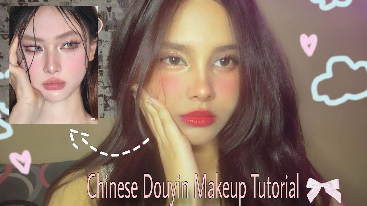 Chinese Douyin Makeup Tutorial ( Indian girl ) ️🎀 #douyin #makeup - YouTube