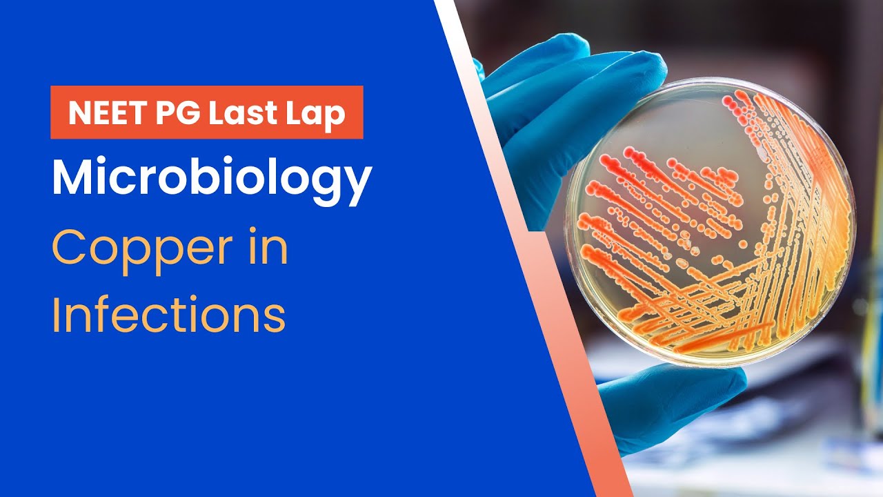 NEET-PG Prep | Microbiology | Understand More About Copper in ...