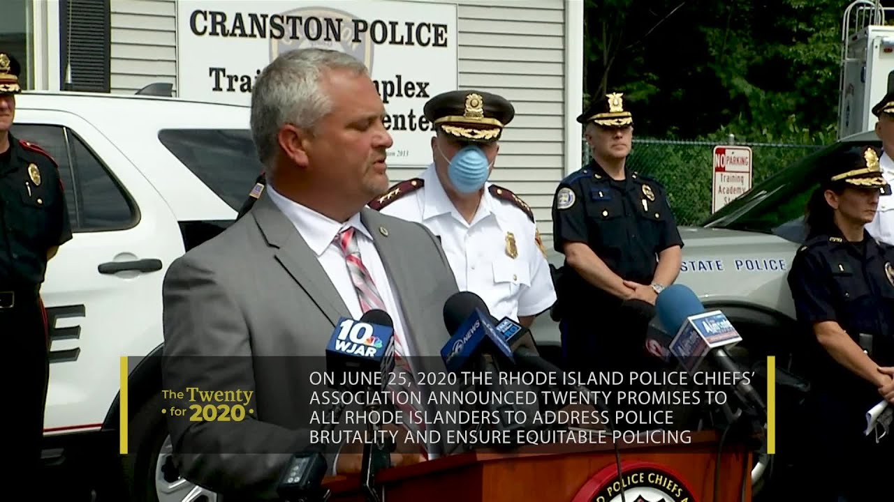 VIDEO NOW: Rhode Island Police Chiefs’ Association Twenty for 2020 ...