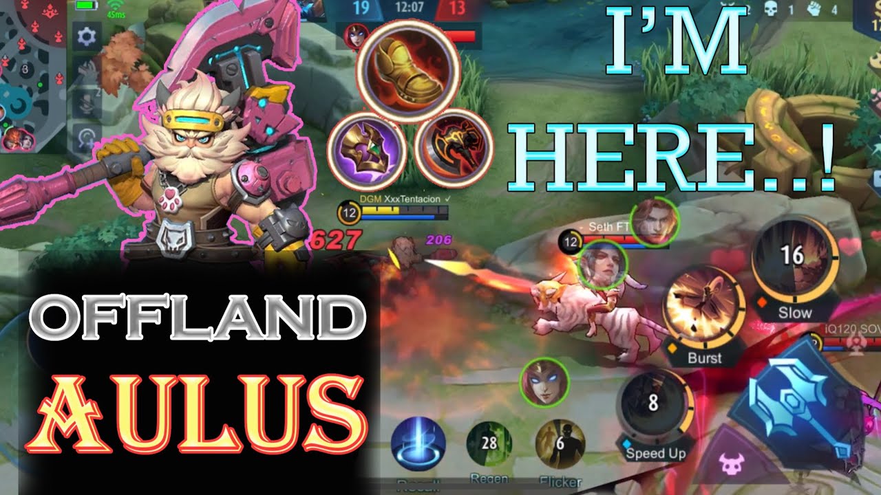 NEW SKIN AULUS 🔥AULUS OFFLEND THE BEST EMBLEM AND BUILD 2022. Can you ...