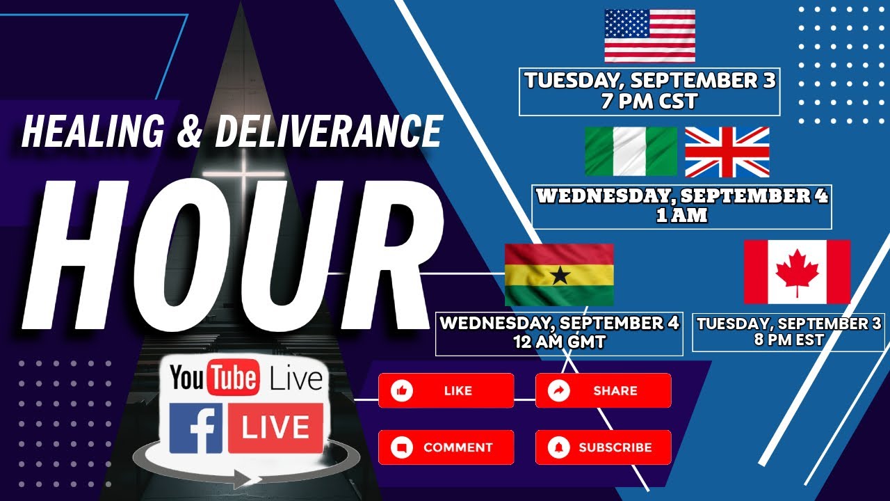 Healing & Deliverance Hour | 09-03-2024 - YouTube