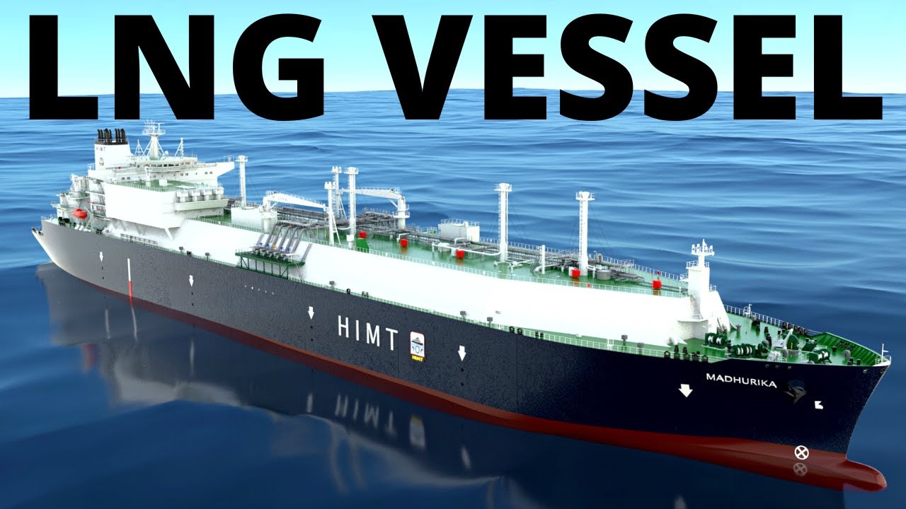 LNG Ship 3D Animated Explanation | Ship Terminology | Virtual Tour of a ...