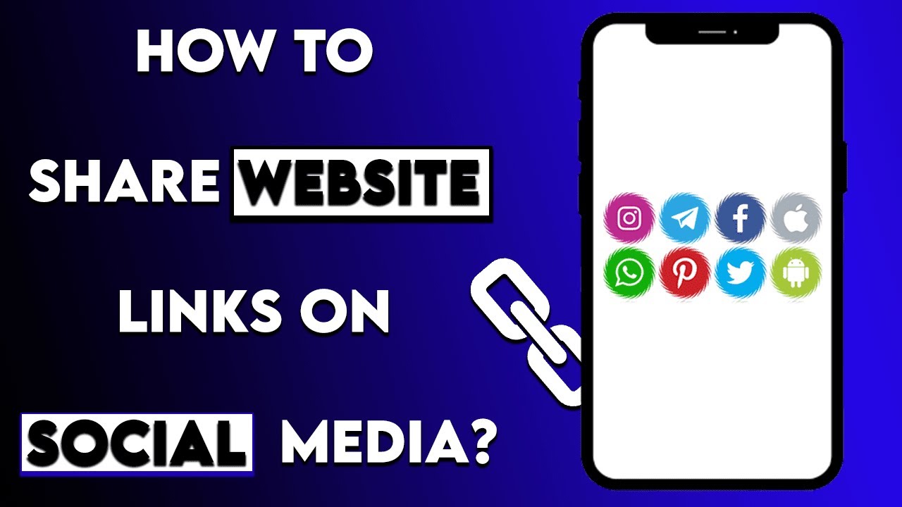 How to share links on Social Media | Share Links on Instagram, WhatsApp ...