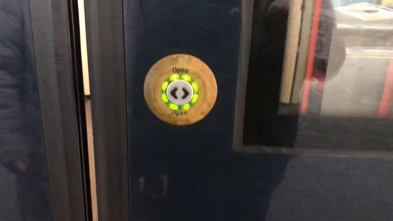 Class 450 doors - YouTube