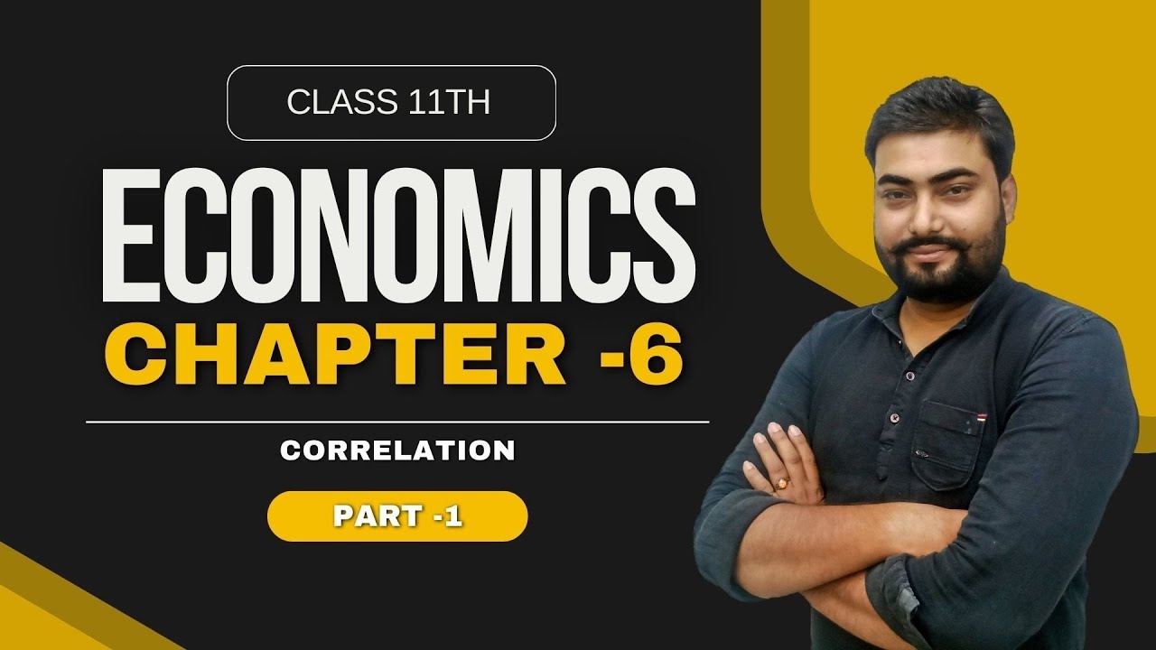 CLASS 11th statistics chapter | correlation | explain in easiest way ...