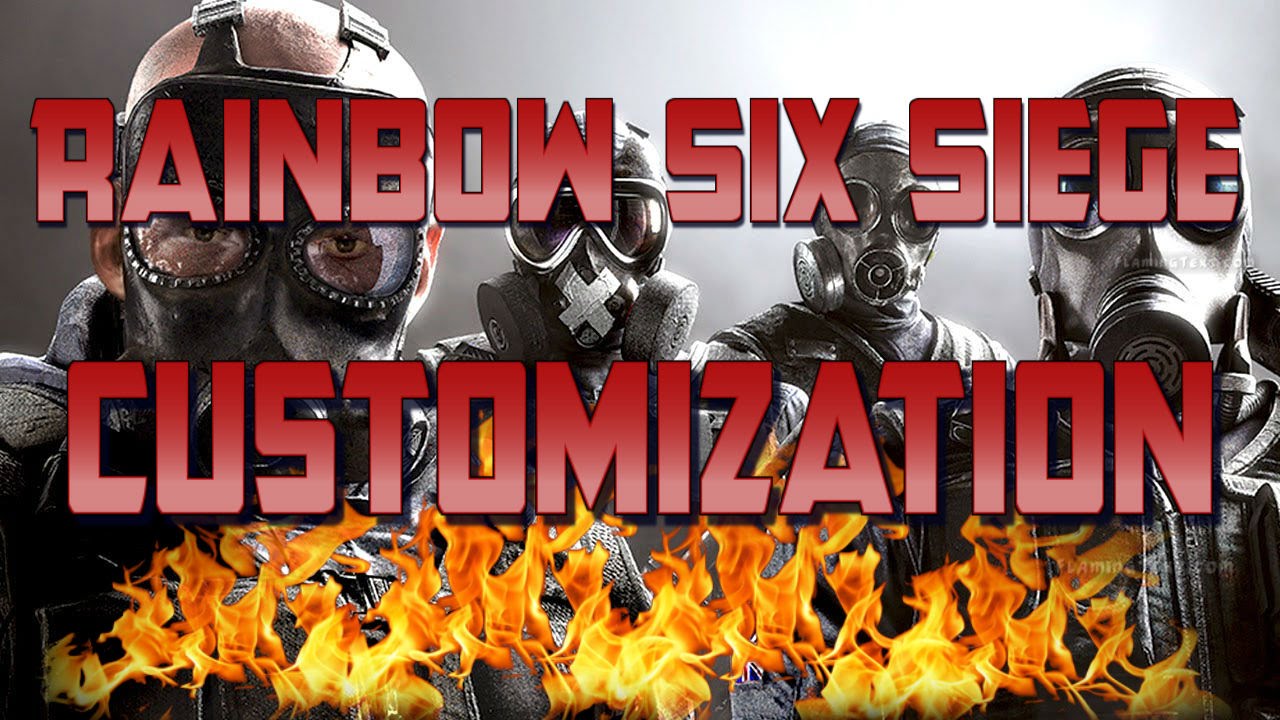 Rainbow Six Siege Character Customization - The Best Gadgets/Weapons ...