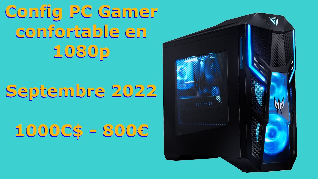 Vidéo config PC gamer qualité prix - YouTube