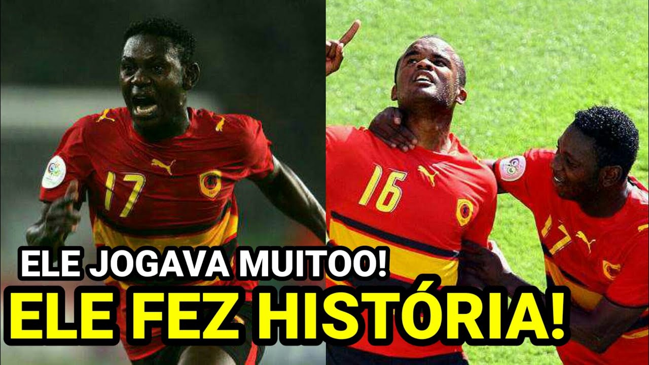 ELE FOI O JOGADOR MAIS IMPORTANTE DA HISTÓRIA DO FUTEBOL ANGOLANO ...